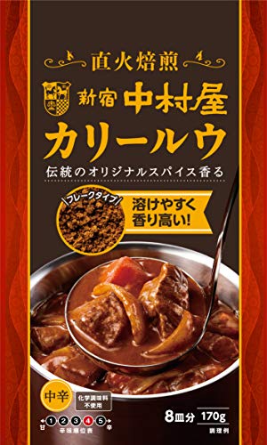 -/170グラム (x 5)/85308・パッケージ個数:5・原材料:小麦粉(国内製造)、食用加工油脂、ラード、カレー粉、食塩、トマトペースト、砂糖、マンゴーチャツネ、発酵乳、肉エキス、オニオンペースト、酵母エキス配合調味料、酵母エキスパウ...