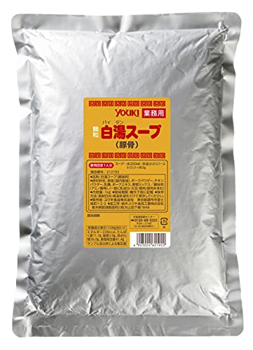 -/1kg (袋)/-・Size:1kg (袋)・パッケージ個数:1・内容量:1kg・こくのあるなめらかな味わいの白湯顆粒スープの素・原材料:食塩(国内製造)、ポークパウダー、チキンパウダー、乳糖、ポークエキス、野菜ミックス/調味料(アミノ...