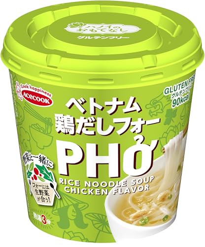 -/31グラム (x 6)/-・FlavorName:鶏だし・パッケージ個数:1・原材料:米めん（米、でん粉、食塩）（ベトナム製造）、食塩、砂糖、鶏油、香味油、大豆加工品、たん白加水分解物、植物油脂、チキンエキス、香辛料、乾燥ねぎ、乾燥もや...