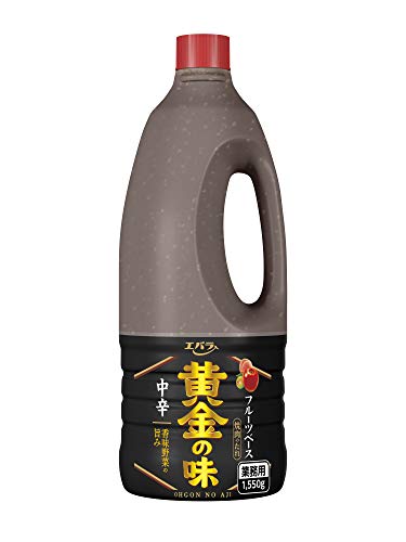黒＆金色/1550g (× 2)/-・FlavorName:中辛Size:1550g (× 2)・?【美味しさの秘密】黄金の味は、国産りんご100 ％使用した焼肉のタレです。重量の1/3以上が「りんご」です。果実由来の自然なとろみが焼いたお...