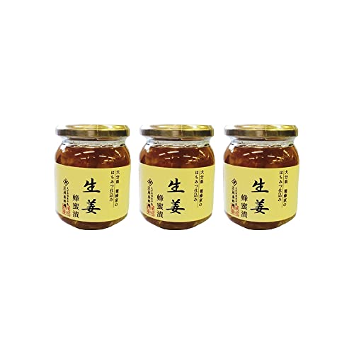 -/280グラム/-・原材料 : はちみつ(カナダ・アルゼンチン産)、生姜(国産)・内容量 : 280g × 3商品紹介 秋に収穫した国産の生姜を厳選し、そのままスライスして、蜂蜜だけでじっくりと漬け込みました。 香り豊かで自然の甘さが格別...