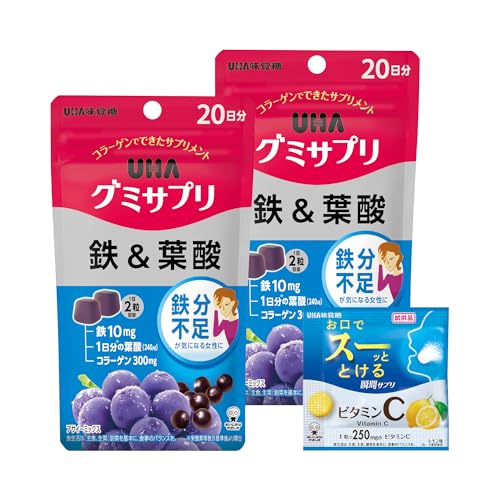 レッド/-/-・パッケージ個数:1・グミ剤形のサプリメント／グミでできたシリーズサプリメント／1日2粒で必要な栄養素をより効率的に摂る事ができます／鉄分不足が気になる女性に、プルーン70個分の鉄※と葉酸240μgをグミ2粒に商品紹介 ●水な...