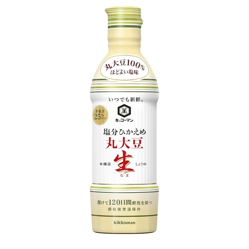 パッケージ個数:3・内容量:450ml×3個・カロリー:14kcal/※規格値ではありません。・原材料:大豆(遺伝子組換えでない)、小麦、食塩、アルコール・商品サイズ(高さx奥行x幅):221.0mmx65.0mmx195.0mm通常のしょ...