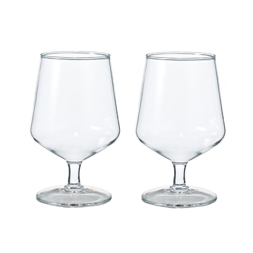 ビア透明/360mL/HBG-3524・Size:360mLStyle:ビアPatternName:2個セット・パッケージ個数:1・【ビールの美味しさを愉しむ】 普段の食卓でのビールの時間を愉しんでいただける耐熱ガラス製ビアゴブレット2個セ...