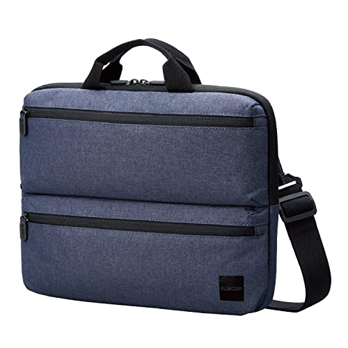 肩掛けネイビー/14.0インチ/BM-IBHCH14NNV・Color:ネイビーSize:14.0インチ・パッケージ個数:1・ノートパソコン、周辺機器、筆記用具、書類をまとめて持ち運べる。十分な収納力を備えた、14.0インチ対応のショルダー...