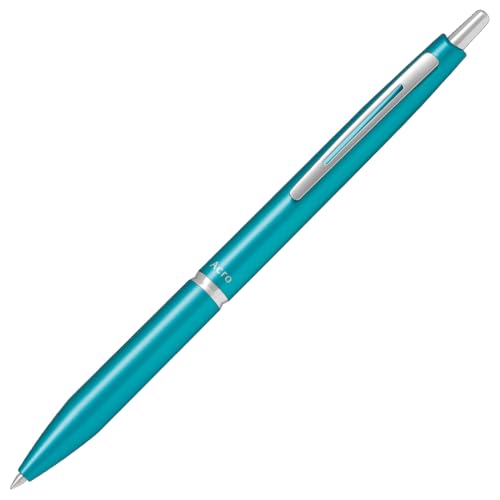 0.7mmメタリックターコイズブルー/化粧箱/BAC-1SF-MTL・Color:メタリックターコイズブルー・パッケージ個数:1・なめらかな筆記が特長の「アクロインキ」を採用したスリムタイプの油性ボールペン・ボディの先端が太く、握りやすい形...