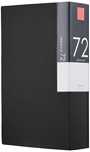 標準ブラック/72枚収納/BSCD01F72BK・パッケージ個数:1・4.95019E+12・パッケージ重量: 0.79 pounds・種類: 単品ファイルケース