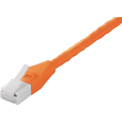 -/-/BL6TN30OR・●ツメの折れないcat6LANケーブル3mオレンジ●180度曲げても折れない「新素材」のツメを採用（特許出願中） ●抜き挿しがしやすく持ちやすいコネクターデザイン ●ツイストペアケーブル採用 ●干渉ノイズや伝送信...