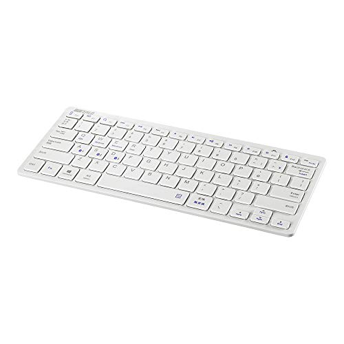 ホワイト/-/BSKBB310WH・Color:ホワイト・パッケージ個数:1・【対応機器】Bluetoothに対応したパソコン、タブレット、スマートフォン、ゲーム機(PlayStation5 PlayStation4)・■3台の接続機器を簡...