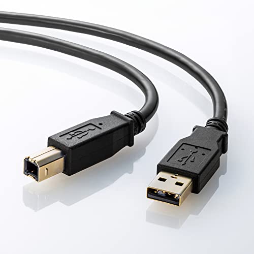 ブラック/2m/KU20-2BKHK2・Color:ブラックSize:2m・パッケージ個数:1・USB2.0規格・USB1.1規格準拠のパソコンとUSB機器（プリンター・HDD・USBハブ・スキャナ等）との接続や、USBハブとUSB機器を接...
