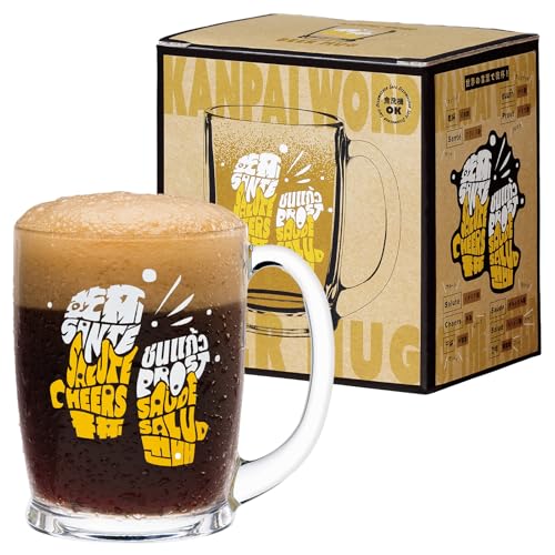 1個乾杯マグ/360ml/P-06410-J449・Color:乾杯マグSize:360mlStyle:1個・パッケージ個数:1・本体サイズ:約φ7.9×H10.7cm、最大径約11.2cm・本体重量:約375g・素材・材質:ソーダライムガ...