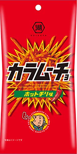 赤/34g/-・FlavorName:ホットチリSize:34g・1984年の発売以降、35年以上も愛される「元祖旨辛ポテトチップス」のカラムーチョ。・心をエキサイトさせる、ザクザクのスティック形状で、肉・野菜の旨味＋唐辛子の辛味がクセにな...