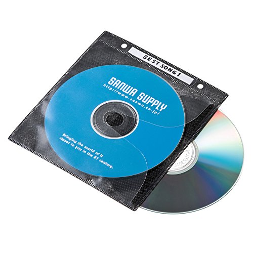 ブラック/-/FCD-FR100BKN・Color:ブラック・パッケージ個数:1・【収容量】:DVD・CD2枚・【サイズ】:W143×D0.5×H130.5mm・【素材】:PP・【入り数】:100枚・【付属品】:タイトルカード100枚※ブル...