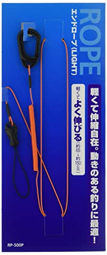オレンジ/全長65cm/RP-500P・Color:オレンジSize:全長65cm・パッケージ個数:1・カラー:オレンジ・極細ウレタン0.8mm採用。細くてよく伸びる。全長65cmから150cmに。・一切金属を採用しない錆びない商品。・カー...