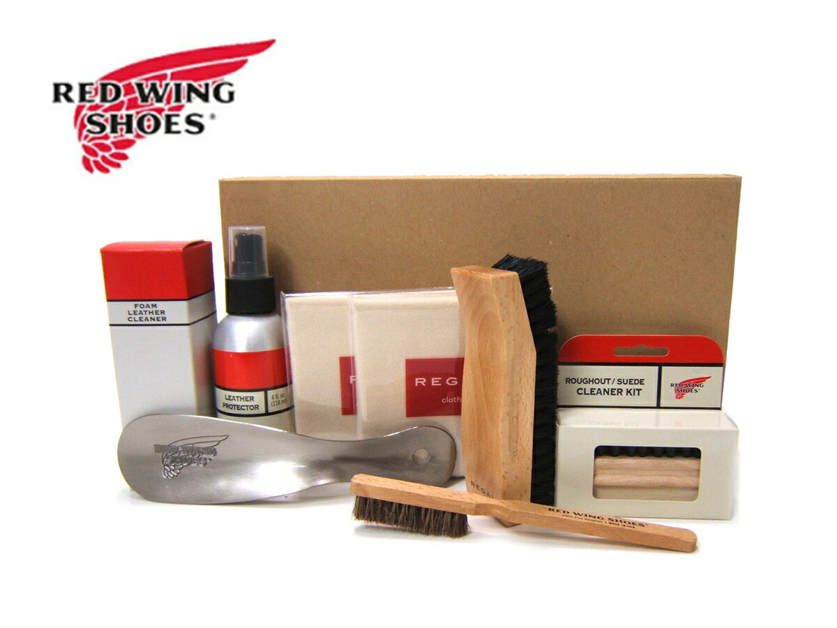 ★レッドウイングの専用お手入れ用品！ 使用後・シーズン前にお手入れを行って あなたのレッドウイングライフをもっと快適に♪ 1）リーガル社/お手入れブラシ 毛：ブタ毛100％ 木材質：カバ材 サイズ：125mm×32mm×37mm （メーカー...