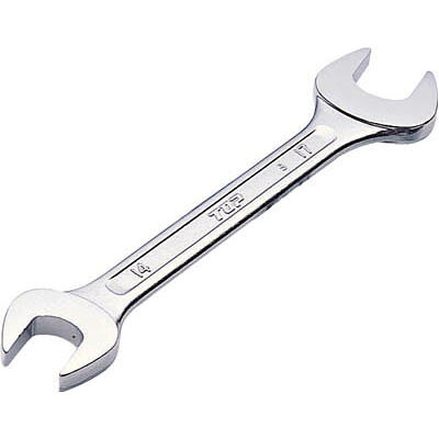 ↑↑↑正確な在庫状況は上記バナー「在庫状況を確認する」をクリックして頂き、必ずご確認ください。&nbsp;&nbsp;■軽く、強く、使い易いスパナです。■特殊鋼使用です。■口幅はブローチ加工をしています。L7X8●全長(mm):105●頭部...