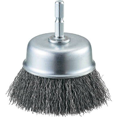 ↑↑↑正確な在庫状況は上記バナー「在庫状況を確認する」をクリックして頂き、必ずご確認ください。&nbsp;&nbsp;■ブラシ形状がカップ型で、下面に向かって毛が植わっています。■電動インパクトドライバで使用するため、ワンタッチで取り外しが...