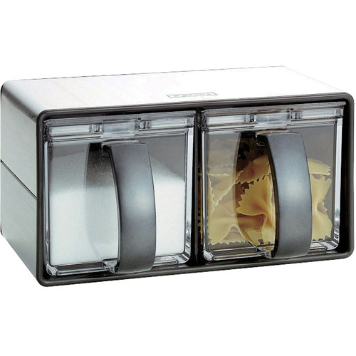 ↑↑↑正確な在庫状況は上記バナー「在庫状況を確認する」をクリックして頂き、必ずご確認ください。&nbsp;&nbsp;■スペースに合わせてタテ・ヨコどちらにも使用できます。■クッキングケース×2ヶ付■スプーン付サイズ：幅202×奥行151×...