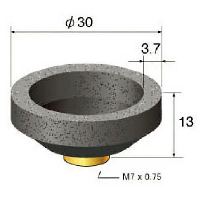 ↑↑↑正確な在庫状況は上記バナー「在庫状況を確認する」をクリックして頂き、必ずご確認ください。&nbsp;&nbsp;●径(mm):30●形状:カップ砥石(ハード)●粒度(#):80●無負荷回転数(min[[の-1乗]]):23000※メー...
