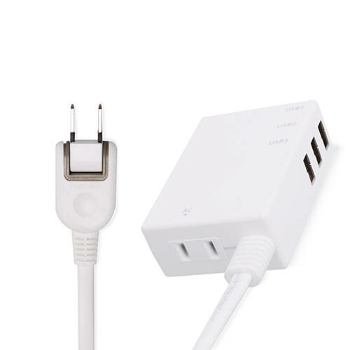 ↑↑↑正確な在庫状況は上記バナー「在庫状況を確認する」をクリックして頂き、必ずご確認ください。&nbsp;&nbsp;■ACタップとUSBポートが一体になった、パソコンやスマートフォン、タブレットを同時に充電できるコード付きモバイルUSBタ...