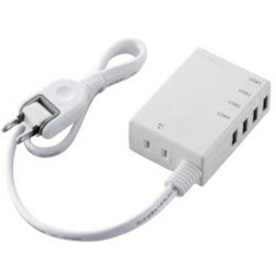 ↑↑↑正確な在庫状況は上記バナー「在庫状況を確認する」をクリックして頂き、必ずご確認ください。&nbsp;&nbsp;■ACタップとUSBポートが一体になったコード付きモバイルUSBタップ■USB4ポート 総電源出力5V/3.1A■2ピン式...