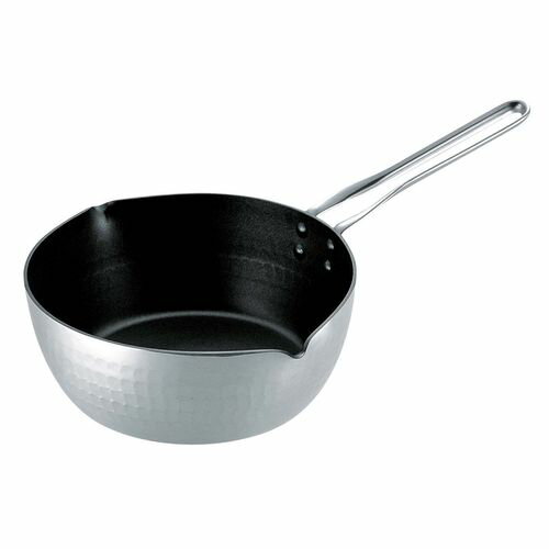 ↑↑↑正確な在庫状況は上記バナー「在庫状況を確認する」をクリックして頂き、必ずご確認ください。&nbsp;&nbsp;■炎にも焼けないステンレスハンドルで丈夫で長持ち。■業務用に最適な厚板仕様で均一加熱。■調理に便利な容量目盛付。■最小目盛...