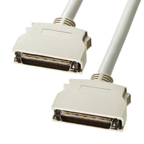 ↑↑↑正確な在庫状況は上記バナー「在庫状況を確認する」をクリックして頂き、必ずご確認ください。&nbsp;&nbsp;■ピンタイプハーフ50pinのSCSI機器同士を接続するケーブルです。■SCSI規格に対応したハイインピーダンス仕様のケー...