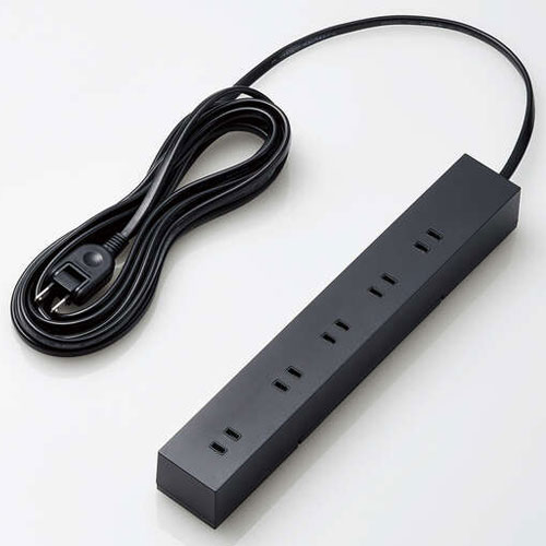 ↑↑↑正確な在庫状況は上記バナー「在庫状況を確認する」をクリックして頂き、必ずご確認ください。&nbsp;&nbsp;■省スペースに干渉せず挿せる■ほこり防止シャッター■トラッキング防止プラグTKF0421050BKコード長：5mアンペア数...