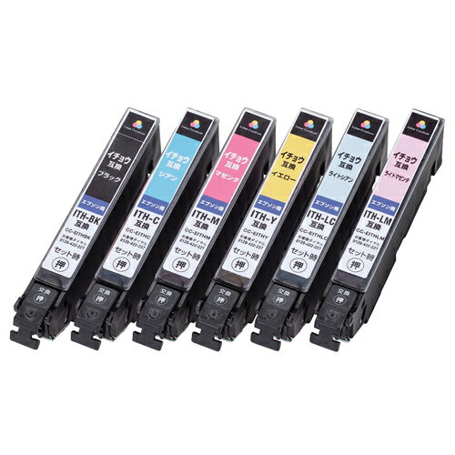 ↑↑↑正確な在庫状況は上記バナー「在庫状況を確認する」をクリックして頂き、必ずご確認ください。&nbsp;&nbsp;■そのまますぐにご使用いただけますカラー:ブラック、シアン、マゼンタ、イエロー、ライトシアン、ライトマゼンタインク種類:染...