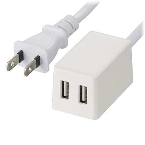 ↑↑↑正確な在庫状況は上記バナー「在庫状況を確認する」をクリックして頂き、必ずご確認ください。&nbsp;&nbsp;■USB充電ポート×2ポート搭載/合計出力2.4A■急速充電対応■USB過電流保護機能付きHS3MUSB22定格入力：AC...