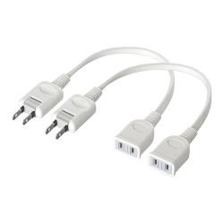 ↑↑↑正確な在庫状況は上記バナー「在庫状況を確認する」をクリックして頂き、必ずご確認ください。&nbsp;&nbsp;■電源タップや機器の電源ケーブルを延長する2ピン用の電源延長ケーブル■スイングプラグで、狭い場所でも壁にピッタリ！■差込口...