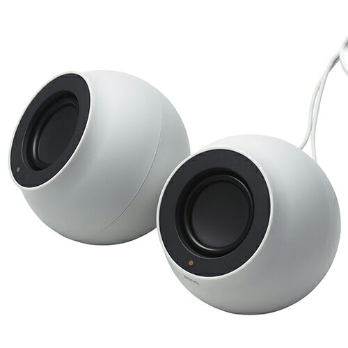 ↑↑↑正確な在庫状況は上記バナー「在庫状況を確認する」をクリックして頂き、必ずご確認ください。&nbsp;&nbsp;■コロンとした球体ボディで暮らしの空間に自然になじむ、実用最大出力4.4Wの2.0chステレオスピーカー“Stina(ステ...