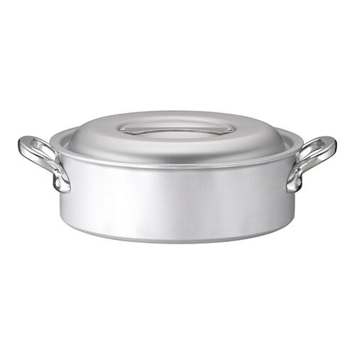 ↑↑↑正確な在庫状況は上記バナー「在庫状況を確認する」をクリックして頂き、必ずご確認ください。&nbsp;&nbsp;■本体は熱伝導性に優れたアルミニウム製、お料理づくりに最も大切な熱の働きで味の業に応えます。■内面にアルマイト加工、外面に...