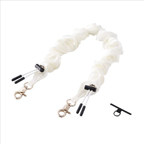 ↑↑↑正確な在庫状況は上記バナー「在庫状況を確認する」をクリックして頂き、必ずご確認ください。&nbsp;&nbsp;■くしゅくしゅとした立体感とミニマルなデザインが目を引く、アクセサリー感覚で楽しめるハンドストラップです。■繊細な光沢と透...