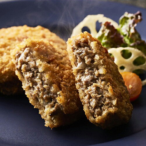 ↑↑↑正確な在庫状況は上記バナー「在庫状況を確認する」をクリックして頂き、必ずご確認ください。&nbsp;&nbsp;黒毛和牛メンチカツ（70g×4）×2計8個※油調理済み。電子レンジ対応可2020、2022年食べログ洋食『百名店』に選ばれ...