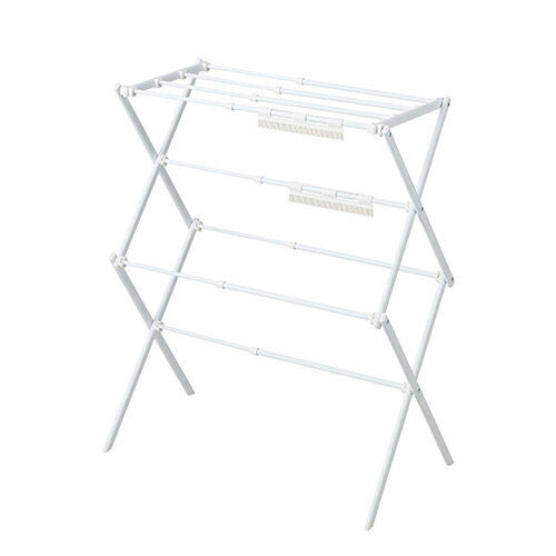 ↑↑↑正確な在庫状況は上記バナー「在庫状況を確認する」をクリックして頂き、必ずご確認ください。&nbsp;&nbsp;■干す量に合わせて伸縮することができ、省スペースでたくさん干せる。■クッションやセーター等の平干しもできる。■靴下やハンカ...