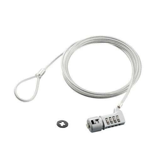 ↑↑↑正確な在庫状況は上記バナー「在庫状況を確認する」をクリックして頂き、必ずご確認ください。&nbsp;&nbsp;■セキュリティスロットに取り付けて、パソコンや液晶モニタなどを盗難から守るセキュリティワイヤーロックです。■自在に動くスリ...