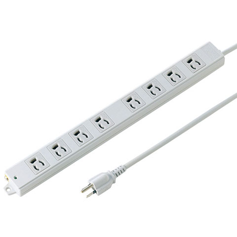 ↑↑↑正確な在庫状況は上記バナー「在庫状況を確認する」をクリックして頂き、必ずご確認ください。&nbsp;&nbsp;　■8個口(3P抜け止め)、エココード仕様、3Pプラグ(絶縁キャップ付き)のタップです■電源状態が確認できる通電ランプ付き...