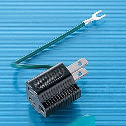 ↑↑↑正確な在庫状況は上記バナー「在庫状況を確認する」をクリックして頂き、必ずご確認ください。&nbsp;&nbsp;[カラー]ブラック■3Pプラグを2Pに変換、アース付 ブラックTAPAD1BKN　