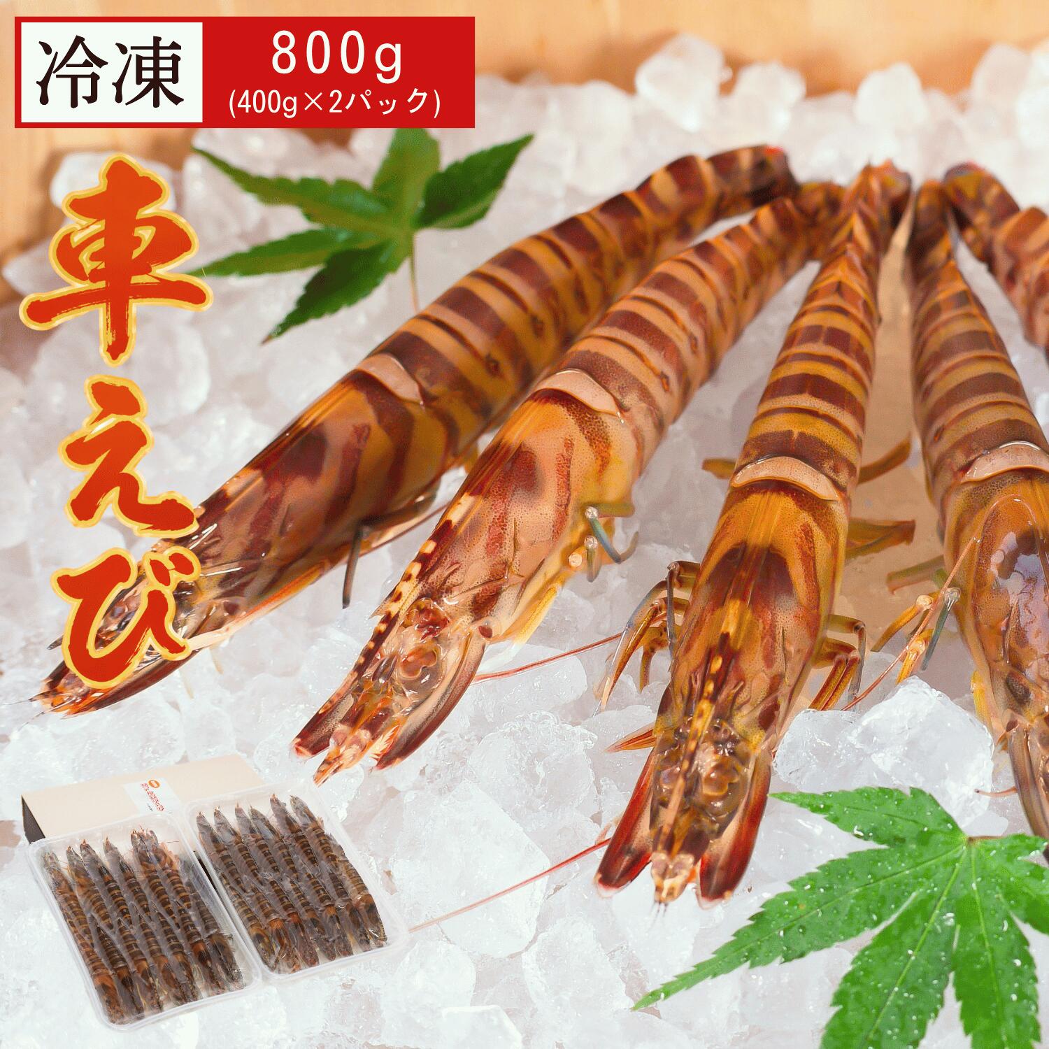 名称 活き〆超急速冷凍車えび(養殖) 原材料 車海老　養殖(山口県産) 内容量 800g 産地名 山口県秋穂産 養殖・解凍 解凍 消費期限 別途商品ラベルに記載 保存方法 冷凍(-18℃以下)で保存してください。 加熱調理の必要性 解凍後生...