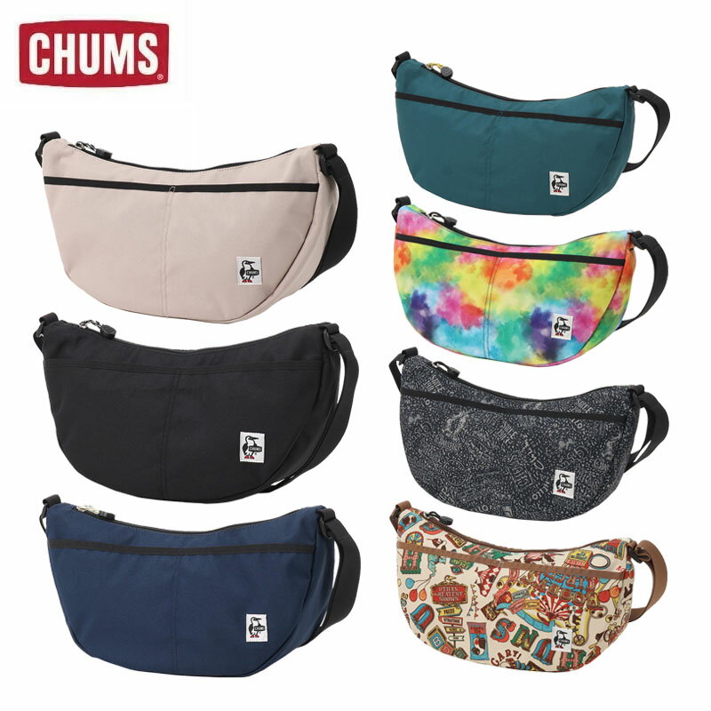 ※掲載の商品は実店舗、別モールでも販売しておりますため、 在庫更新のタイムラグにより欠品となる場合がございます。 体に自然とフィットする、 CHUMS定番のバナナショルダーバッグ。 【素材特性】 使い終えた古着や工場での生産時に出た残反(生...