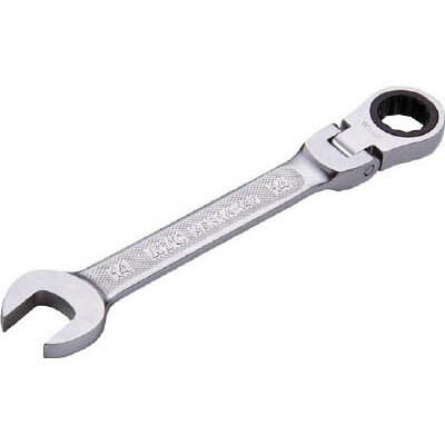 ↑↑↑正確な在庫状況は上記バナー「在庫状況を確認する」をクリックして頂き、必ずご確認ください。&nbsp;&nbsp;&nbsp;■ラチェットめがね部の振れ角は片側約90°あり、作業性に優れています。■送り角度5°(8mmは除く)で、狭い場...