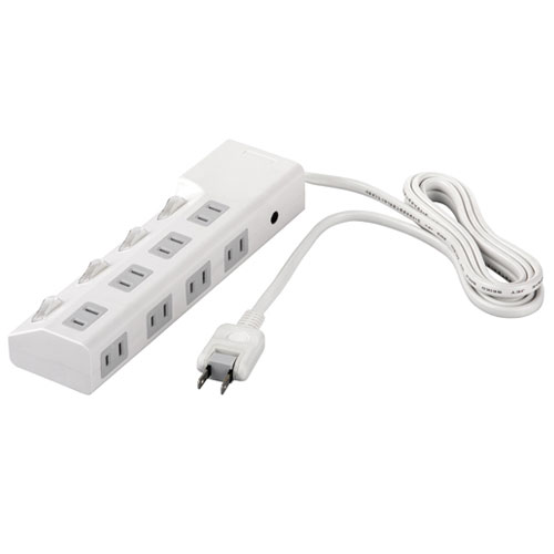 ↑↑↑正確な在庫状況は上記バナー「在庫状況を確認する」をクリックして頂き、必ずご確認ください。&nbsp;&nbsp;&nbsp;■個別スイッチ4個付き、2ピン8個口の電源タップ■落雷による機器の故障を防ぐ雷サージガード付■安心のブレーカー...