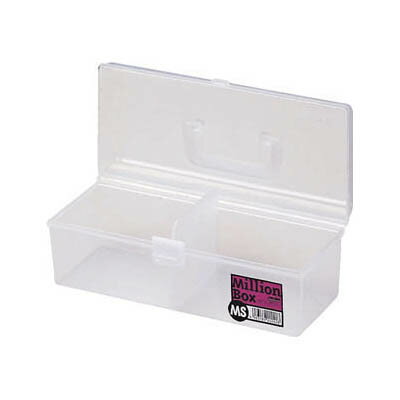 ↑↑↑正確な在庫状況は上記バナー「在庫状況を確認する」をクリックして頂き、必ずご確認ください。&nbsp;&nbsp;&nbsp;■1枚トレー付です。■小型工具やホビー用工具の収納に最適です。■中身が見やすいクリア色です。MBOXMTM●色...