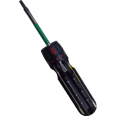 ↑↑↑正確な在庫状況は上記バナー「在庫状況を確認する」をクリックして頂き、必ずご確認ください。&nbsp;&nbsp;&nbsp;■ハンドルに6種類のカラービットを内蔵しています。■6色カラー展開で先端サイズの見分けが簡単です。■ビットを無...