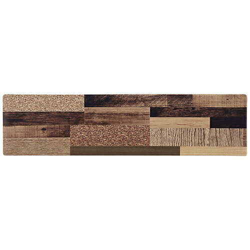 ↑↑↑正確な在庫状況は上記バナー「在庫状況を確認する」をクリックして頂き、必ずご確認ください。&nbsp;&nbsp;&nbsp;■お手入れ簡単で、踏み心地のよいデザイン性の高いキッチンマット。■最近トレンドのミックスウッド調のデザイン。D...