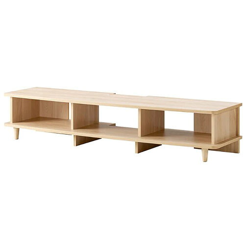 ↑↑↑正確な在庫状況は上記バナー「在庫状況を確認する」をクリックして頂き、必ずご確認ください。&nbsp;&nbsp;&nbsp;■65インチまで対応。■天板に配線用の切り欠きあり■前面がラウンド加工でインテリアに優しさを演出します■前面脚...