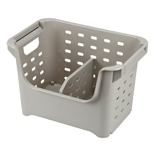 ↑↑↑正確な在庫状況は上記バナー「在庫状況を確認する」をクリックして頂き、必ずご確認ください。&nbsp;&nbsp;&nbsp;■収納用途に合わせて、取り外しができる仕切付きタイプ■積み重ね時は、ハンドル持ち手部を回転させます。LD246...