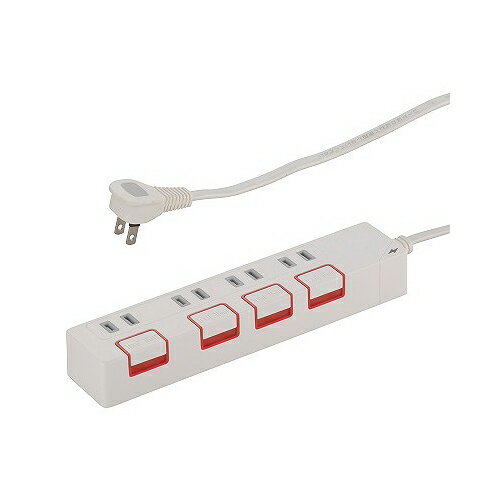 ↑↑↑正確な在庫状況は上記バナー「在庫状況を確認する」をクリックして頂き、必ずご確認ください。&nbsp;&nbsp;&nbsp;■雷サージ軽減素子内蔵で、落雷時のダメージを軽減します。■押しボタン式個別スイッチ付き■シャッターコンセントで...