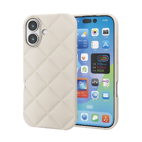 ↑↑↑正確な在庫状況は上記バナー「在庫状況を確認する」をクリックして頂き、必ずご確認ください。&nbsp;&nbsp;&nbsp;■背面には立体感のあるキルティング風デザインを採用し、エレガントな華やかさを演出したソフトケースです。■シリコ...